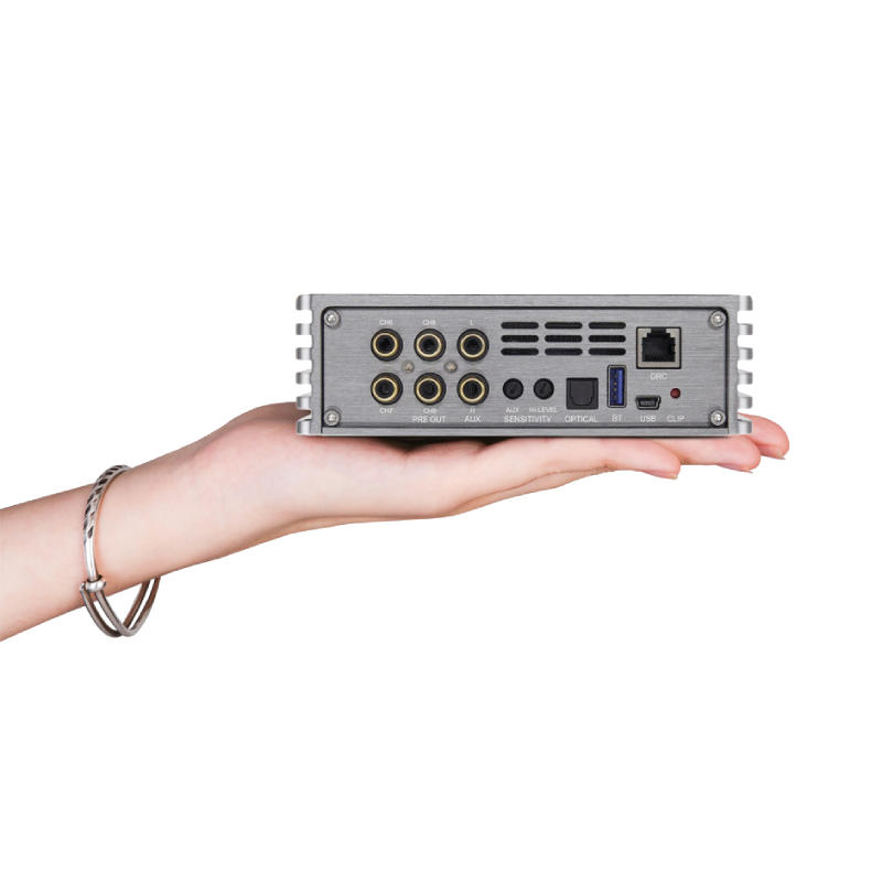 MUSWAY M5 5-Channel Full Range Class D Amplifier with 9-Channel Digita – Plug N Play Kits