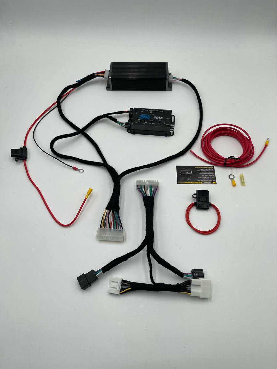 2018 AND UP TOYOTA NON AMPLIFIED NON JBL PLUG & PLAY AUDIO KITS – Plug ...