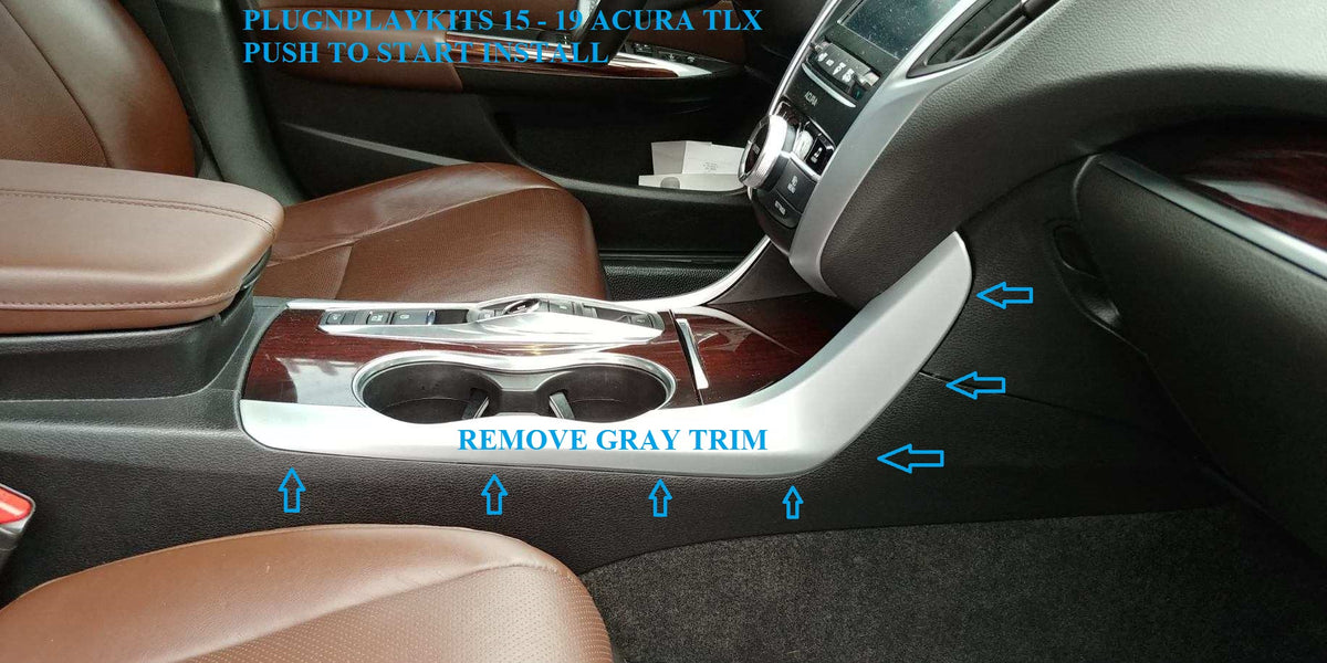 Acura TLX (Push to Start) (2015-2020) Remote Car Starter Plug 'n Play ...